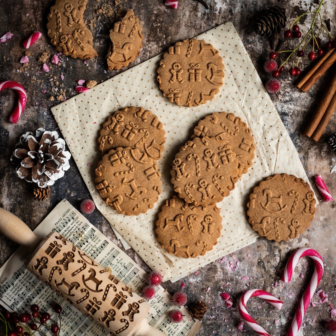 GIFTS Rolling Pin, Embossing Rolling Pin, Engraved Rolling Pin by Laser ...