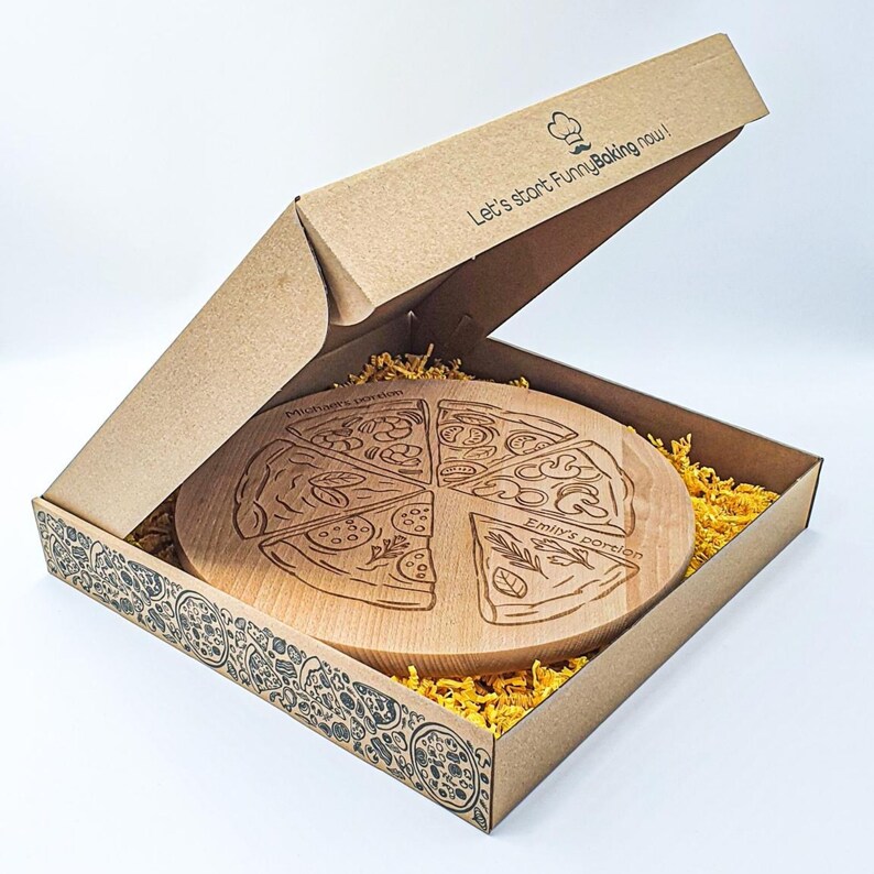 Life is Better With PIZZA Rotating Pizza Board Engraved - Etsy