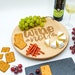 Wine Not - Rotating Snacks Board - Engraved Snacks Board - Free ...