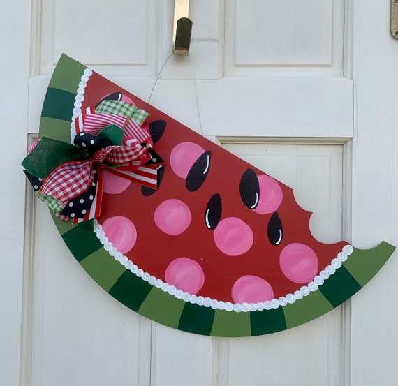 Watermelon Door Hanger - Etsy