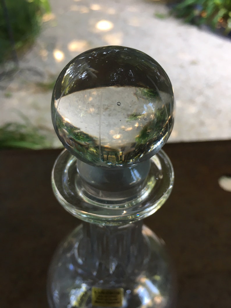 Vintage Samobor Royal Gallery Decanter/24% Pbo/ Hand Cut Lead Crystal ...