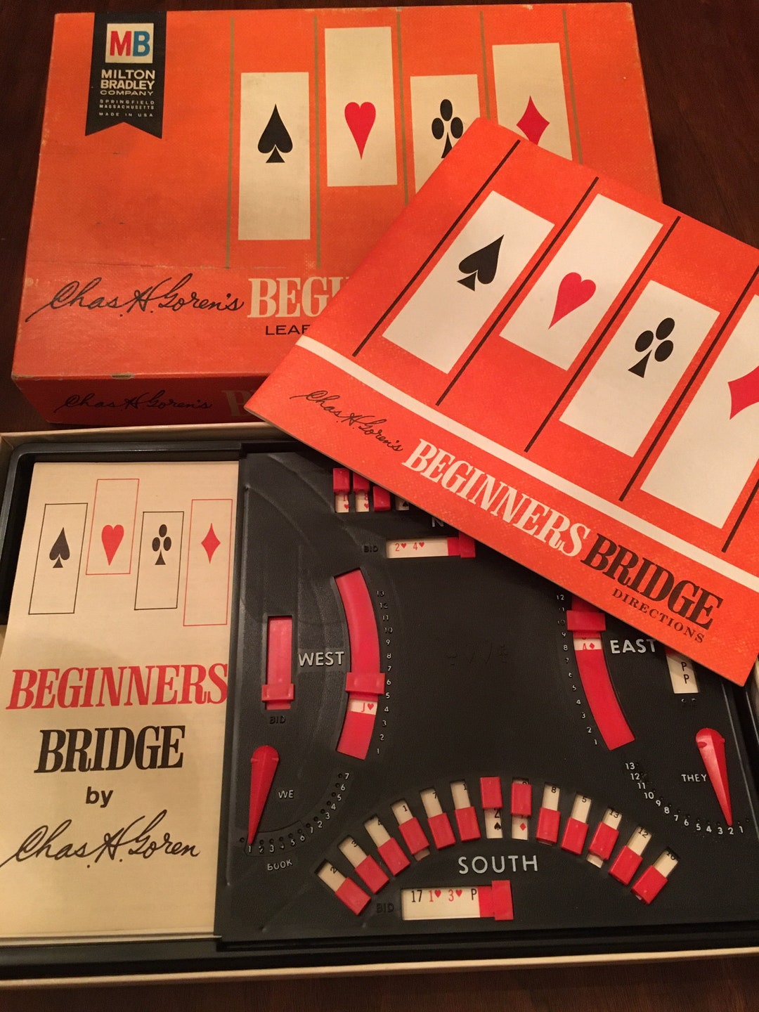 Vintage 1965 Beginners Bridge/chas H Goren's Fine Edition/ Milton ...