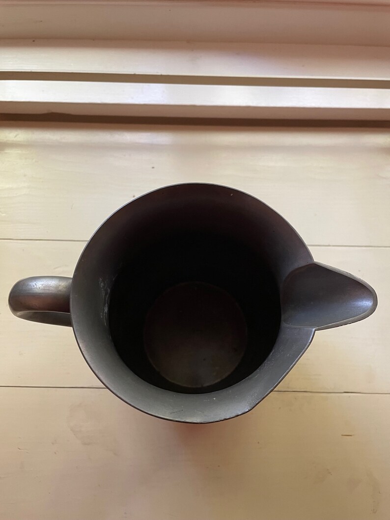 Crescent Pewter Pitcher 1504/crescent Silverware Mfg. Co/port Jervis ...