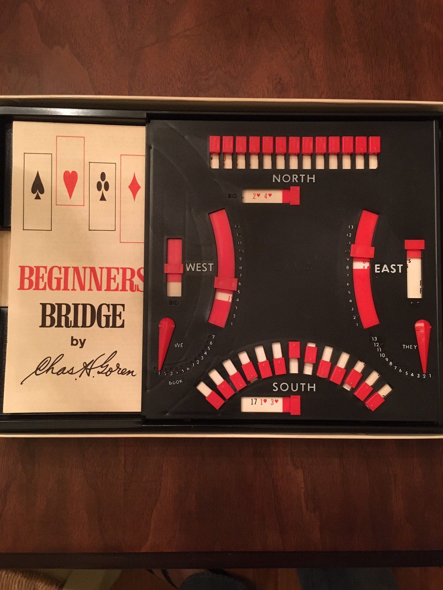 Vintage 1965 Beginners Bridge/chas H Goren's Fine Edition/ Milton ...