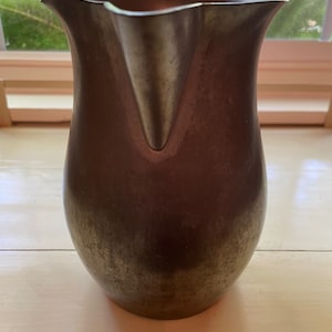 Crescent Pewter Pitcher 1504/crescent Silverware Mfg. Co/port Jervis ...