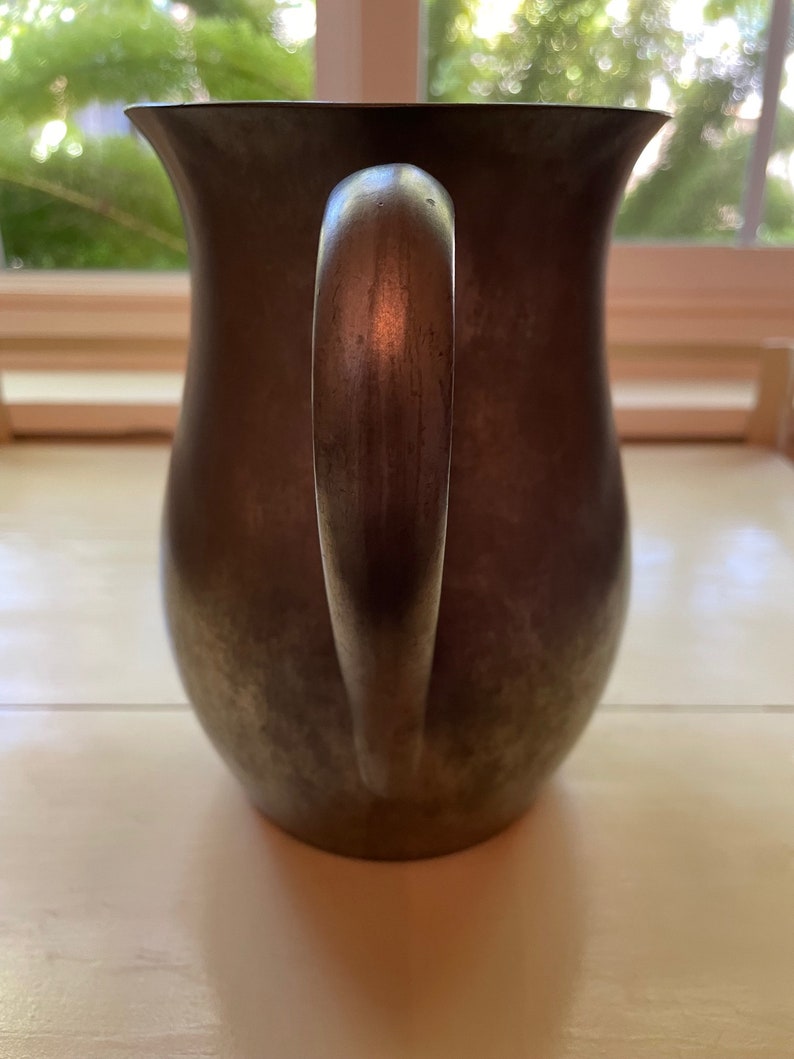 Crescent Pewter Pitcher 1504/crescent Silverware Mfg. Co/port Jervis ...