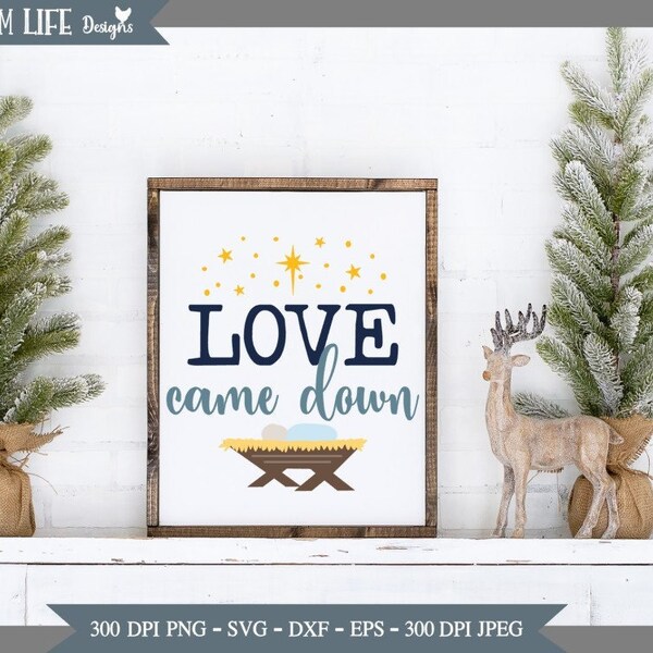 Love Came Down Png - Etsy