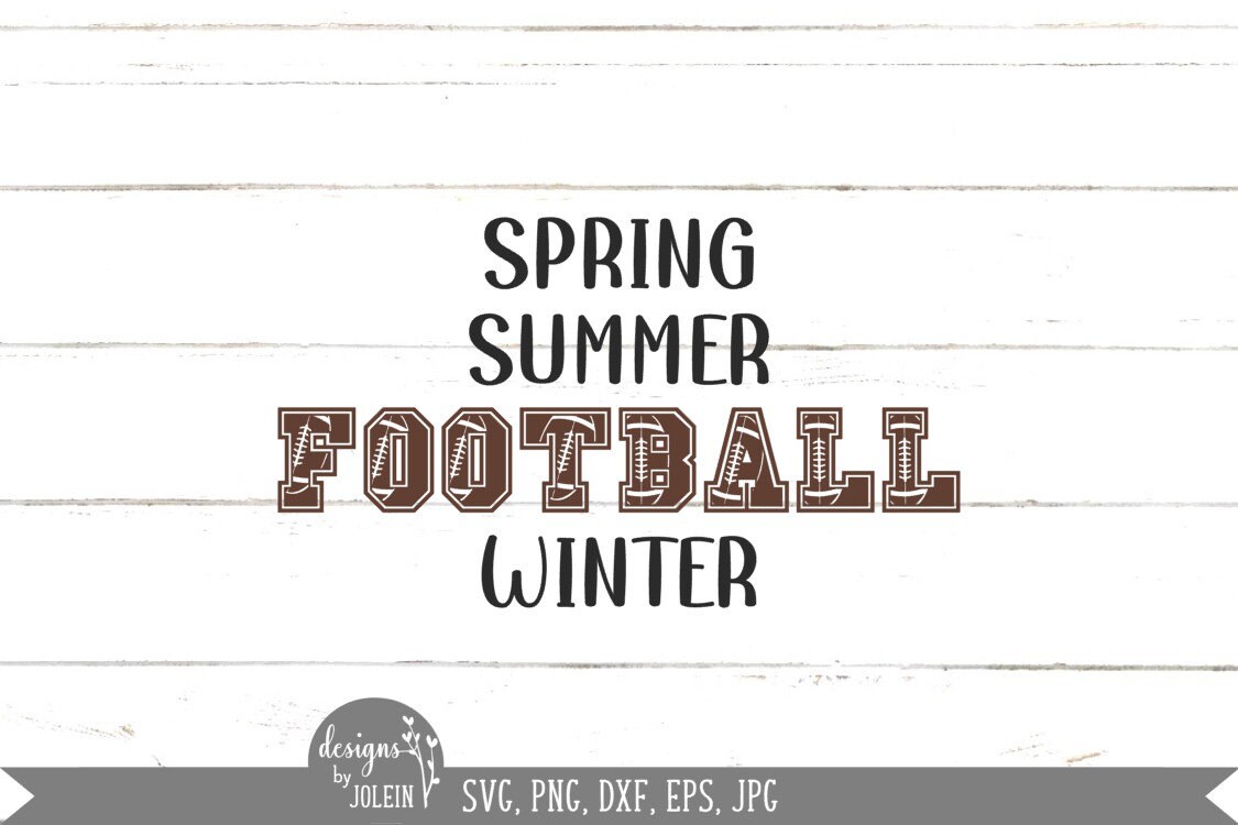 Football season Design Farmhouse SVG png eps jpeg dxf | Etsy