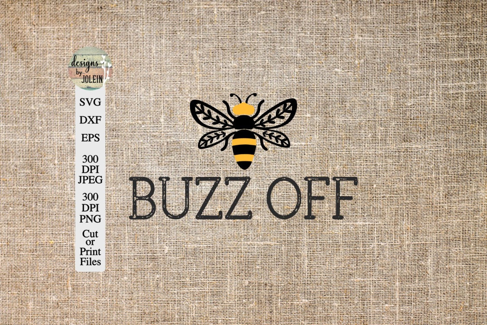 Buzz off SVG | Etsy