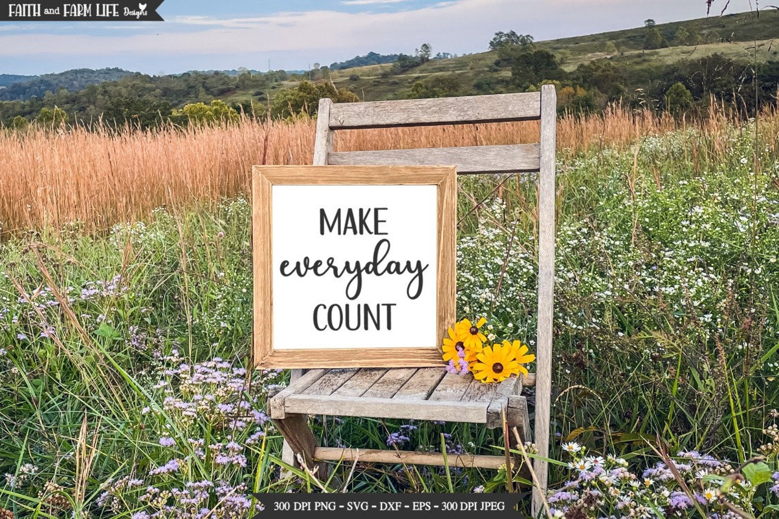 Make Everyday Count SVG Motivational SVG | Etsy