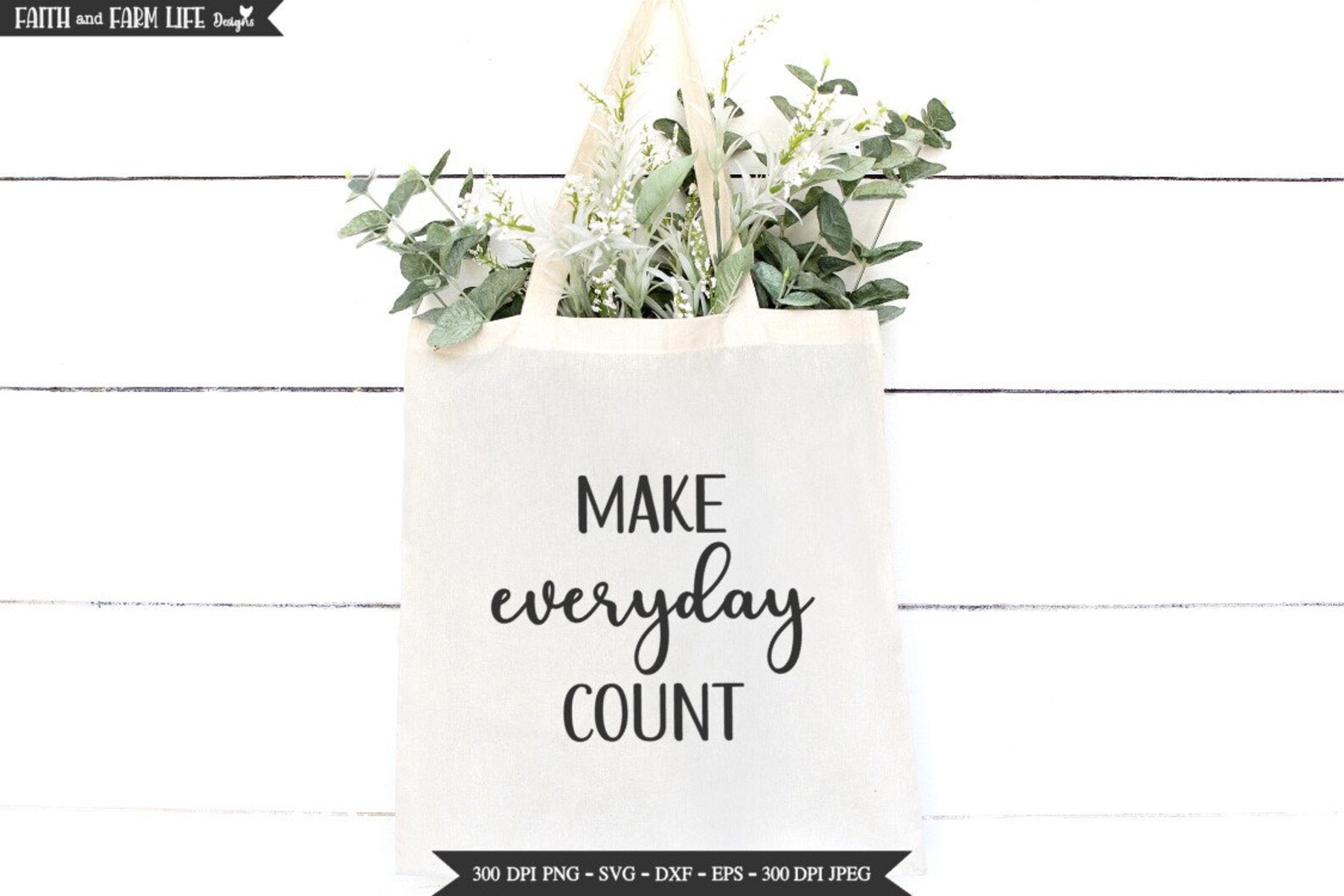 Make Everyday Count SVG Motivational SVG | Etsy Ireland