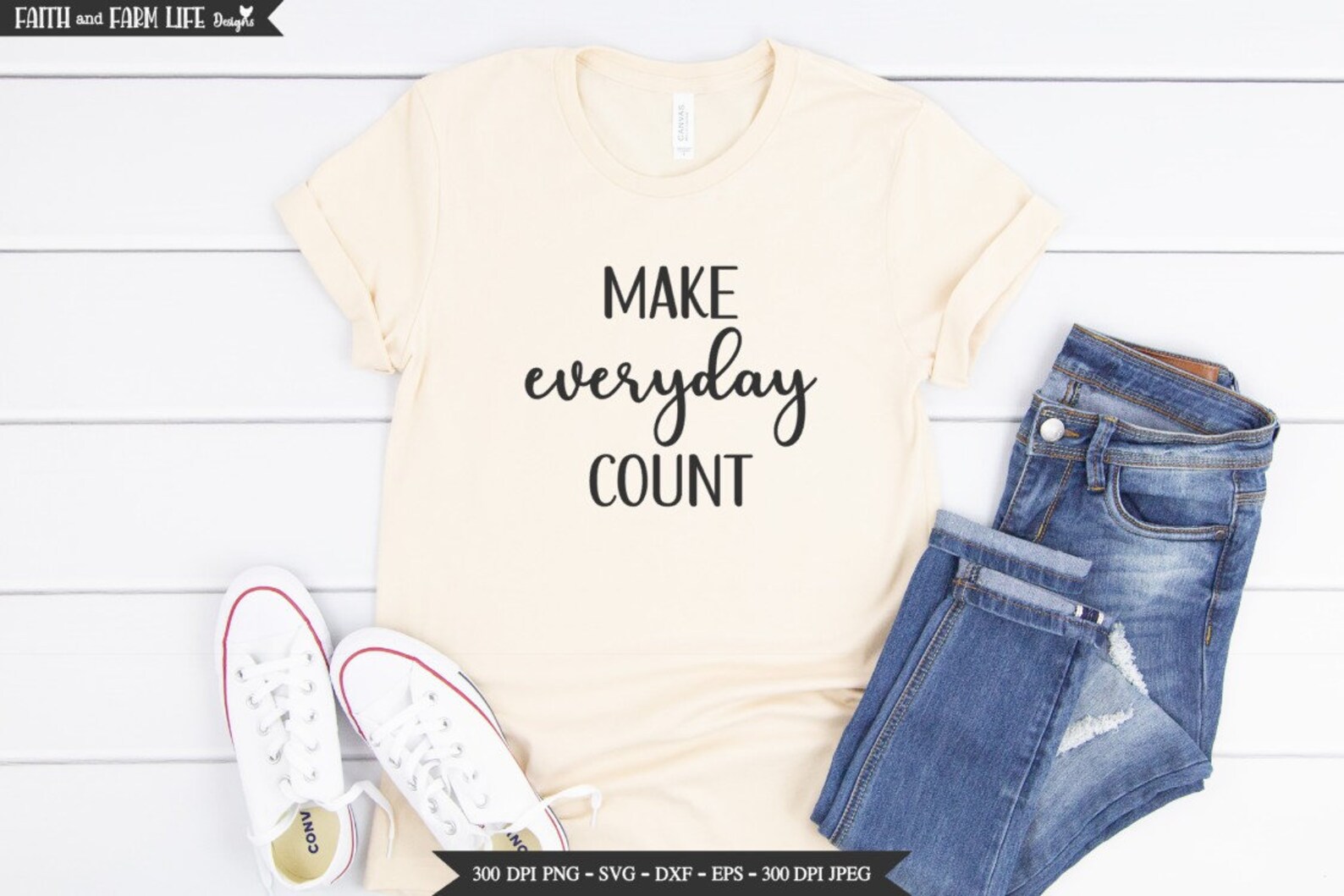 Make Everyday Count SVG Motivational SVG | Etsy