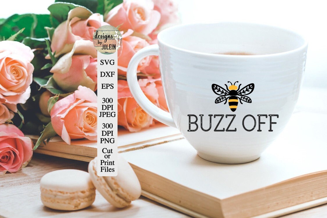 Buzz off SVG | Etsy