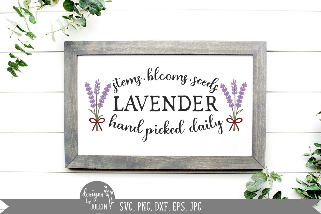 Lavender Market Svg Lavender SVG Farmhouse SVG Png Eps | Etsy