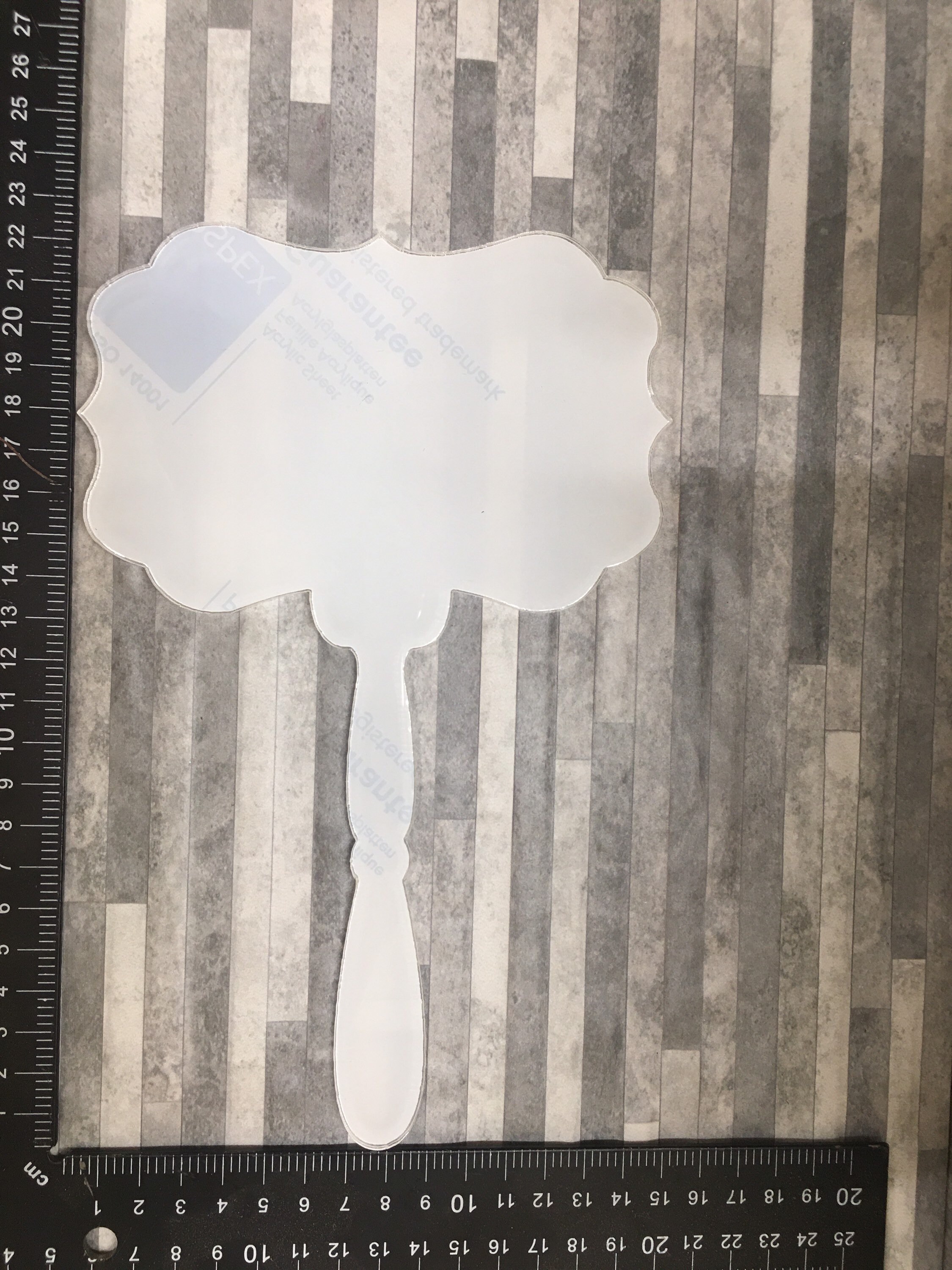 Blank Auction Paddle