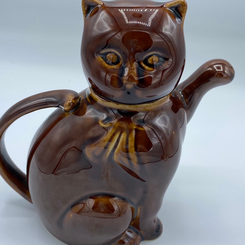 Cat Teapot - Etsy