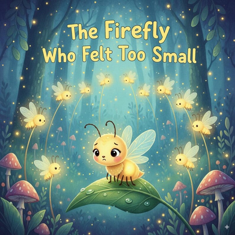 The Firefly Who Felt Too Small | Digital PDF Children’s Book | Self ...