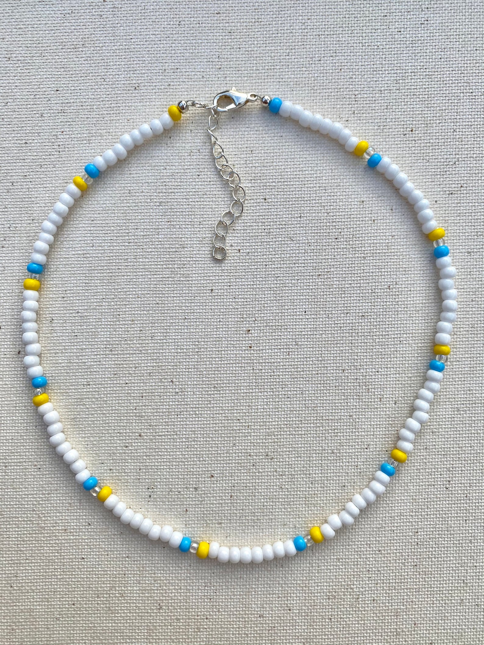 Beach-break Style) Cute Choker Necklace, Colorful Choker, Colorful ...
