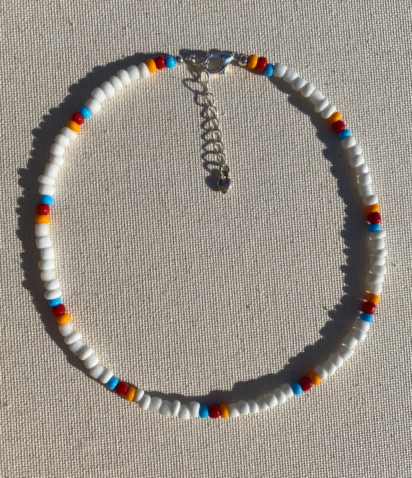 Beach-break Style) Cute Choker Necklace, Colorful Choker, Colorful ...