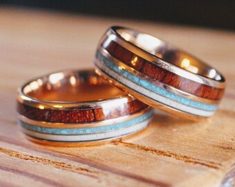 Antler Wedding Band - Etsy