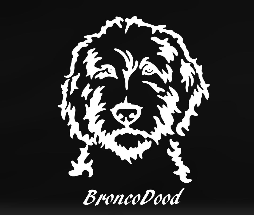 Personalized Golden Doodle Decals 6 X 5 Inch - Etsy
