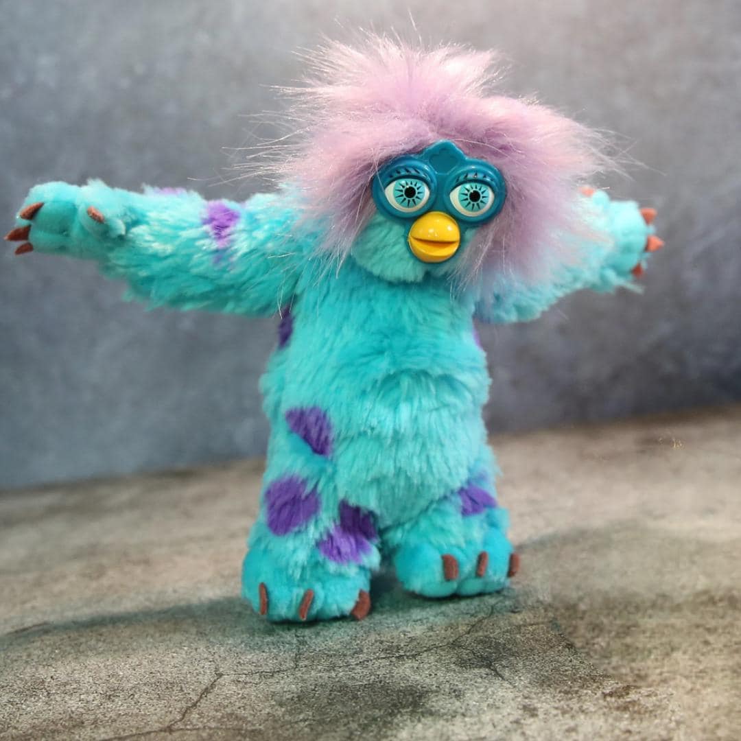 Custom Furby Oddbody Long Furby Monster Handmade Art Plush Puppet ...