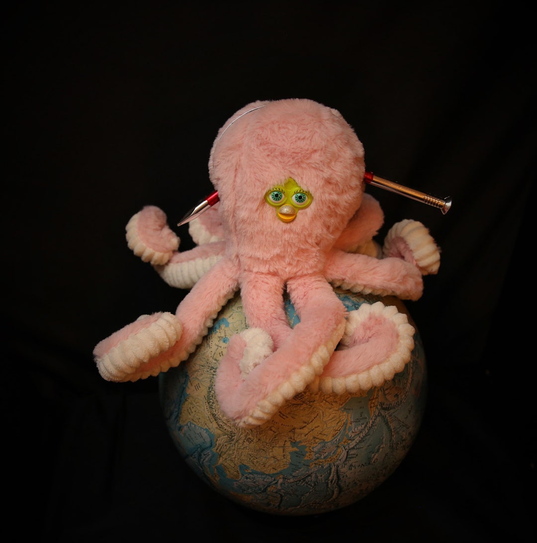 Custom Furby Oddbody Long Furby Octopus Handmade Art Plush Puppet ...