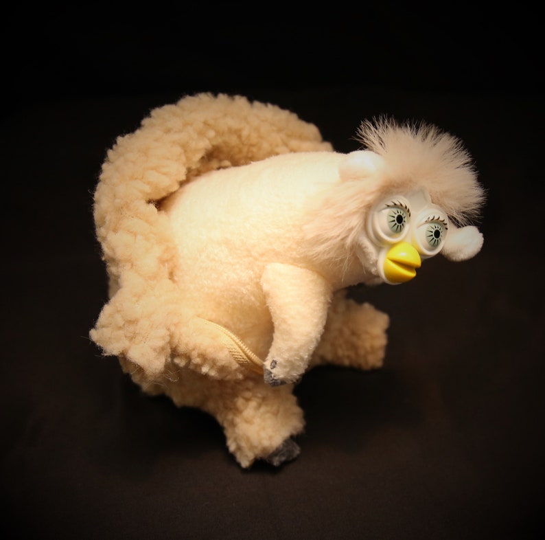 Long Furby Custom Sheep Stuffed Animal Cursed Art Dolls Weird Funny ...