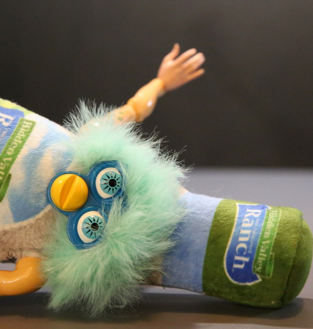 Furby Oddbody Long Furby SALAD DRESSING ART Odd Funny Gifts Weird Ranch ...