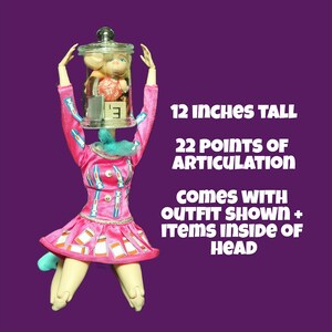 Handmade ART Toy Fantasy Creature Cursed ODD Doll Collectible Bootleg ...