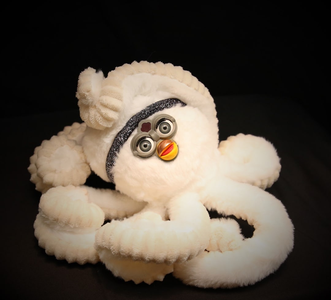 Custom Furby Oddbody Long Furby Octopus Handmade Art Plush Puppet ...