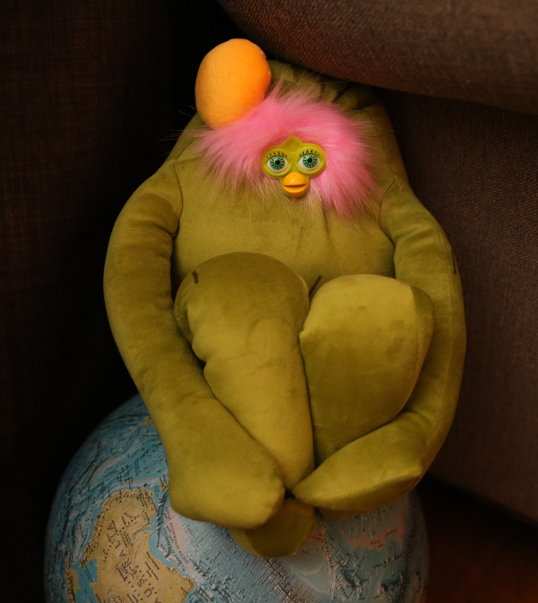 Custom Furby Oddbody Long Furby Cactus Handmade Art Plush Puppet Custom ...