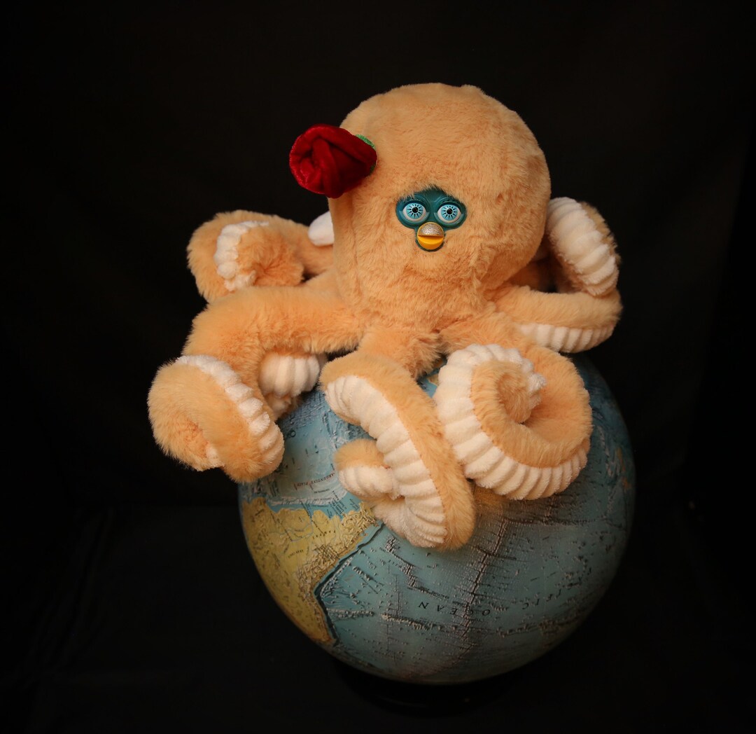 Custom Furby Oddbody Long Furby Angel Octopus Handmade Art Plush Puppet ...