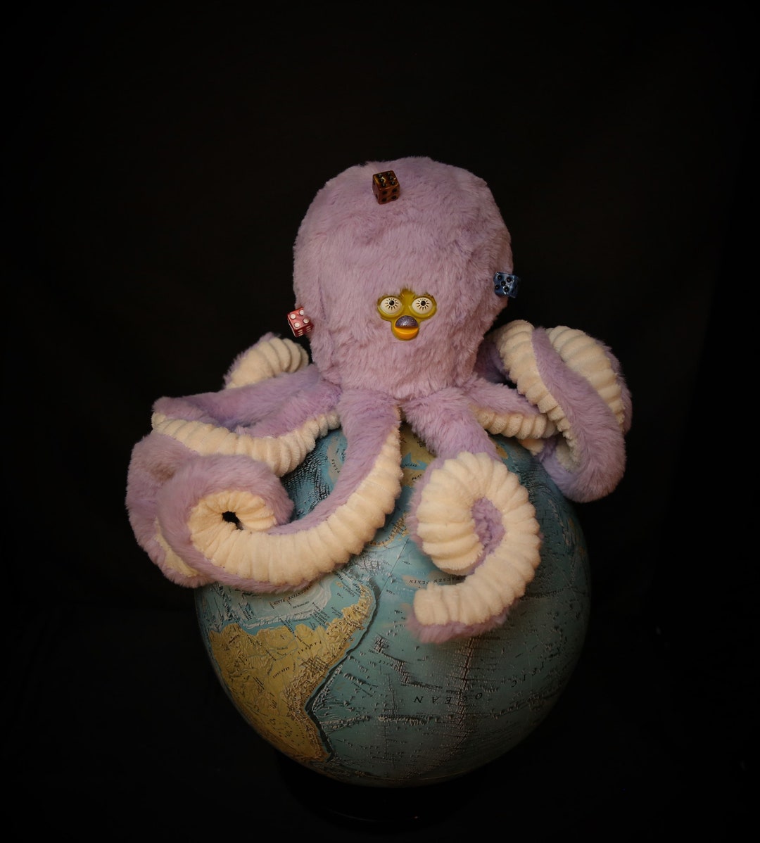 Custom Furby Oddbody Long Furby Octopus Handmade Art Plush Puppet ...