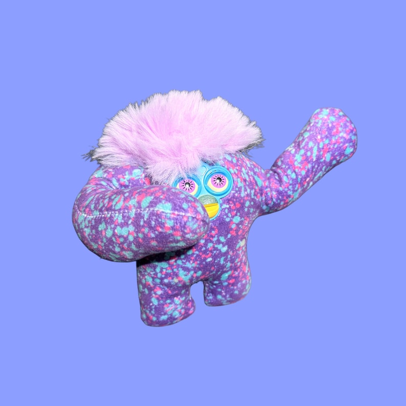 Custom Furby Oddbody Long Furby Monster Handmade Art Plush Puppet ...