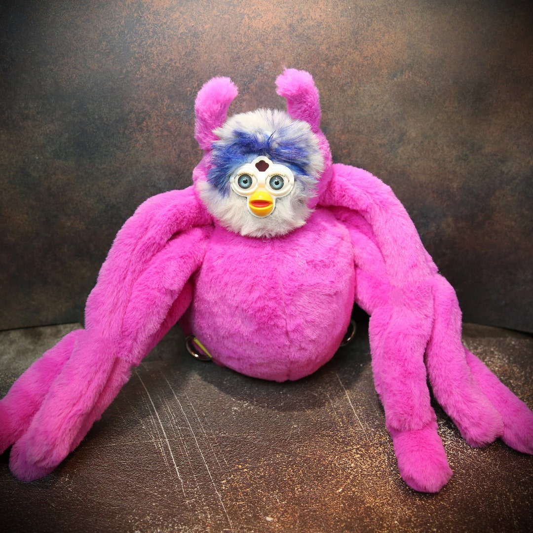 Custom Furby Oddbody Long Furby Spider Backpack Handmade Art Plush ...