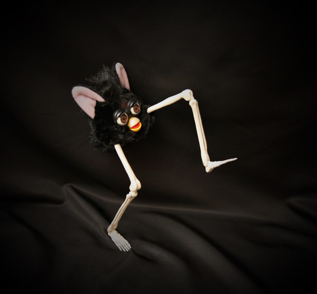 Custom Furby Oddbody Long Furby Cursed Handmade Art Plush Puppet Custom ...