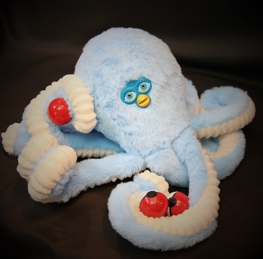 Custom Furby Oddbody Long Furby Octopus Handmade Art Plush Puppet ...