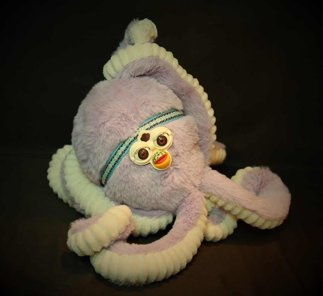 Custom Furby Oddbody Long Furby Octopus Handmade Art Plush Puppet ...