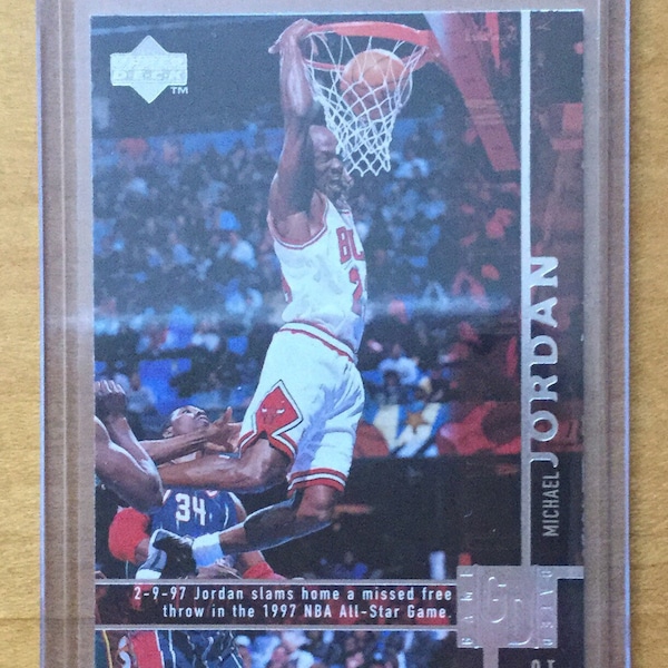 Michael Jordan Error Card - Etsy