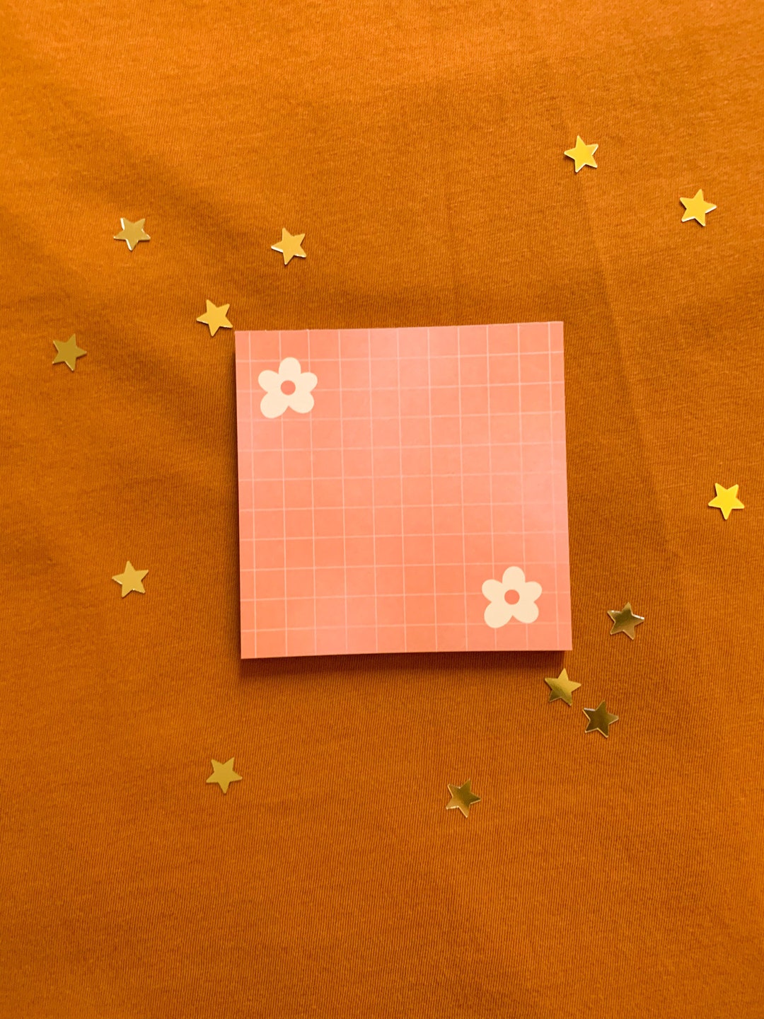 Flower Notepad// Memopad - Etsy