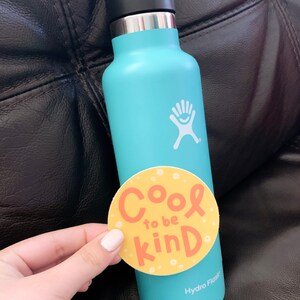 Cool to Be Kind Vinyl Stickers - Etsy