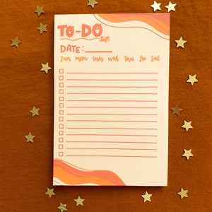 To-do List Notepad - Etsy
