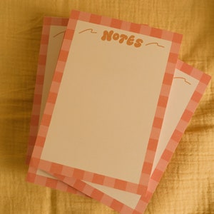 Notes Notepad - Etsy