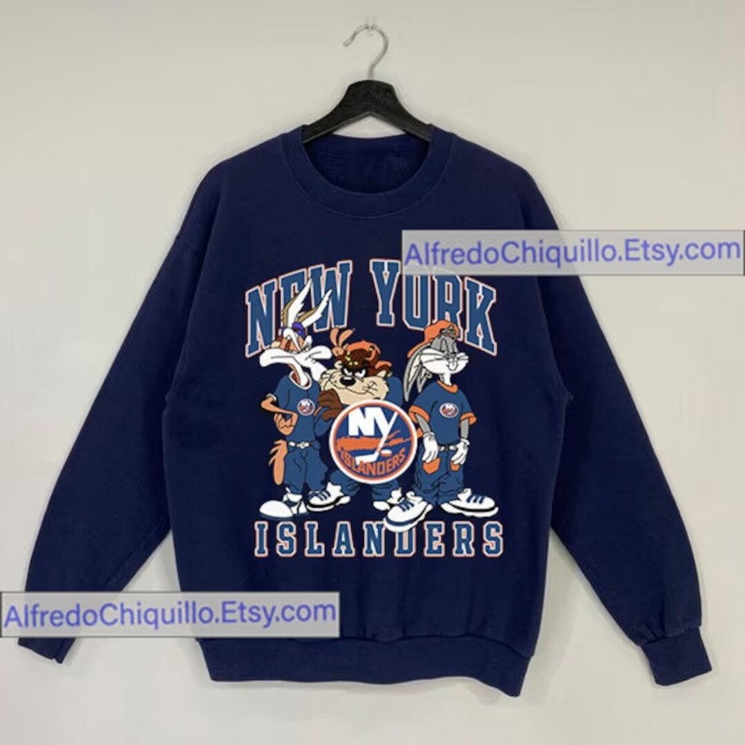 NHL New York Islanders Looney Tunes Sweatshirt, Vintage Ice Hockey ...
