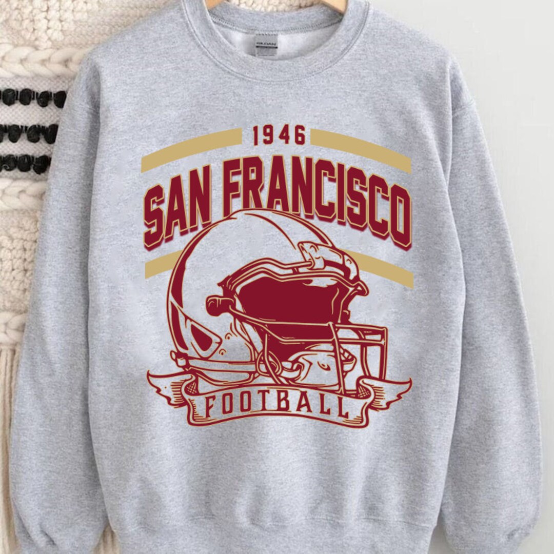 Vintage San Francisco Football Shirt, SF Football Shirt ,retro Niners ...