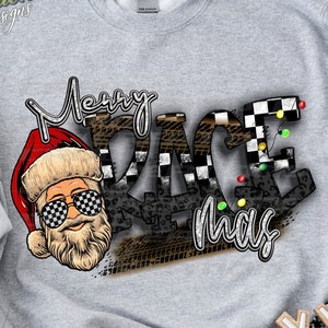 Merry Racemas/racing Santa Png/christmas Racemas Shirt Design/christmas ...