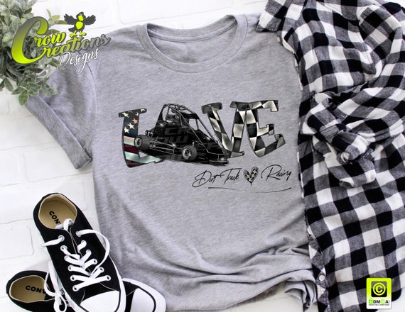 Love Quarter Midget American Flag Checker Flag Racing PNG - Etsy