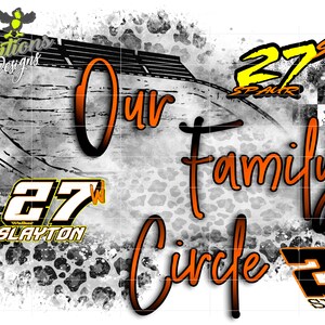 Our Family Racing Circle Leopard, Racing PNG, Racing Shirt Design ...