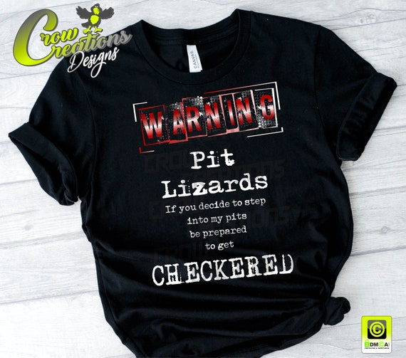 Warning Pit Lizards Pit Lizard Png Dirt Track Racing Racing | Etsy